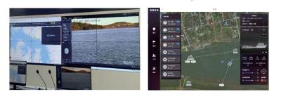 Cina Soluzioni di monitoraggio dell'area acquatica mediante radar di sorveglianza intelligente con una distanza minima ≤ 200 m e avvertimento di sicurezza in vendita