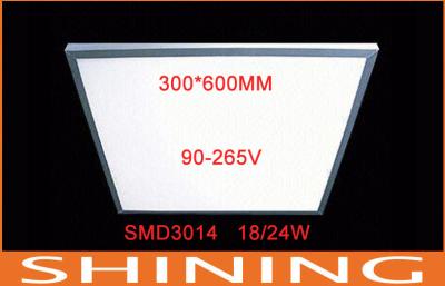 Cina 90V dell'interno - bianco della natura di watt 5000K della luce di pannello di 265V 50Hz/60Hz SMD LED 24 in vendita