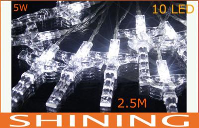 Cina Alta luce all'aperto luminosa bianca della corda del LED a pile per esterno in vendita