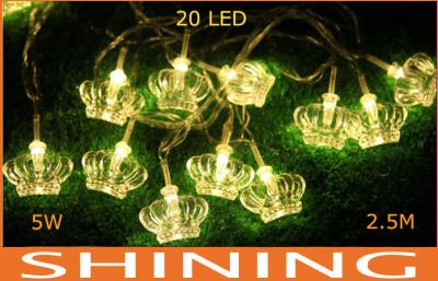 Cina Basso consumo energetico all'aperto della luce 2.5m della corda di Decerating LED del partito in vendita