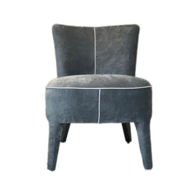 Wholesale Modern Simple Frosted Velvet Cloth Chair Hotel Furniture Restaurant Dining Room