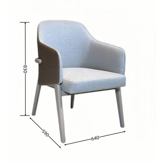 Wholesale Solid Wood PU Leather Chair for Restaurant Dining Room Hotel Furniture
