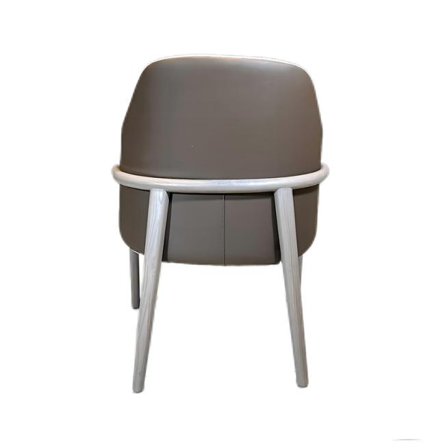 Wholesale Solid Wood PU Leather Chair for Restaurant Dining Room Hotel Furniture