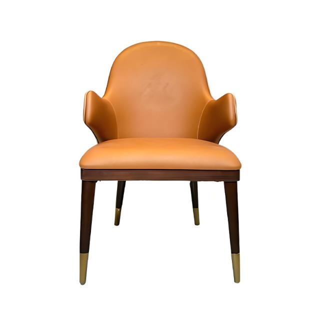 Leather Back Chair for Restaurant Dining Room Home Hotel Furniture Source Factory