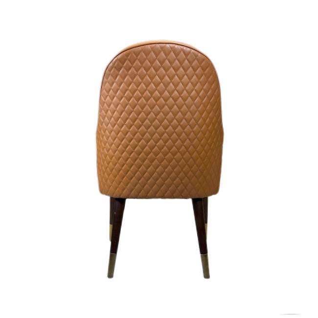 Leather Back Chair for Restaurant Dining Room Home Hotel Furniture Source Factory