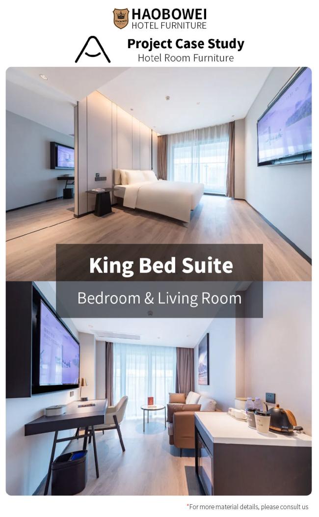 Wholesale Modern Apartment Hotel From Foshan China King Size Bedroom Set Furniture