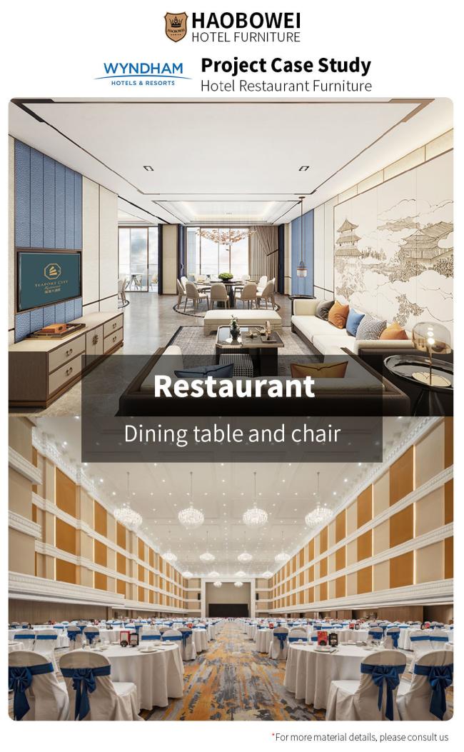 Resort Hotel Foshan China Modern Luxury Standard King Size Bedroom Set Furniture
