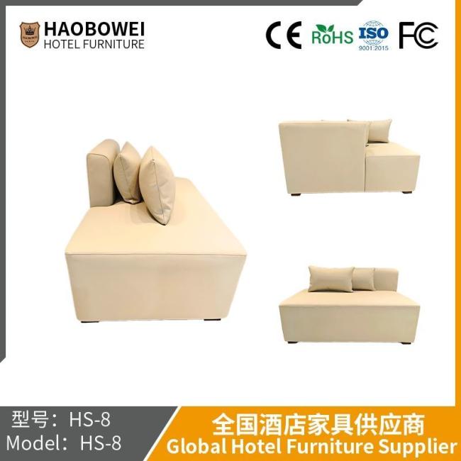 2024 New Leather Sofa Living Room Row Sofa Small Apartment First-Floor Sofa Modern Simple Furniture Room