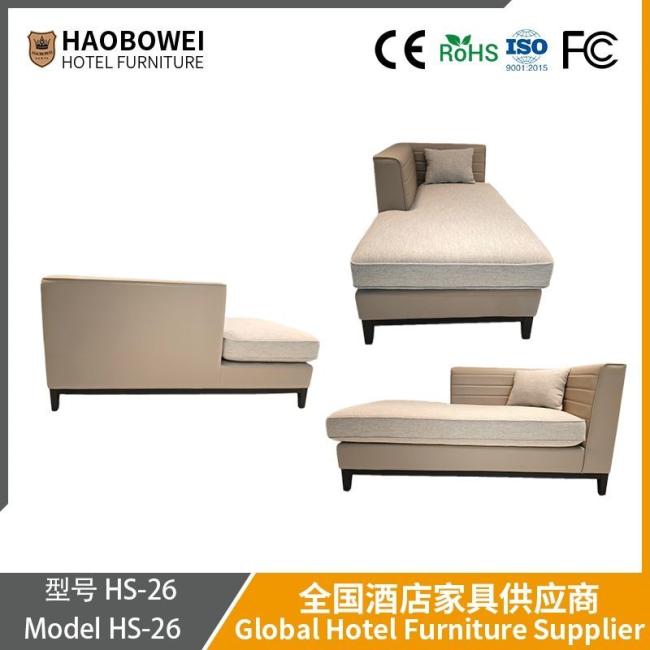 Haobowei Furniture Nordic Minimalist Modern Fabric Sofa for Small Living Room Sofa