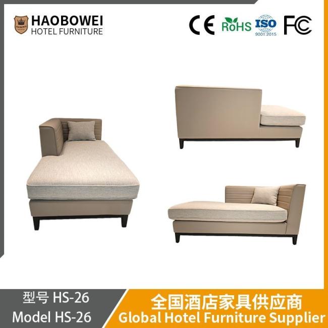 Haobowei Furniture Nordic Minimalist Modern Fabric Sofa for Small Living Room Sofa