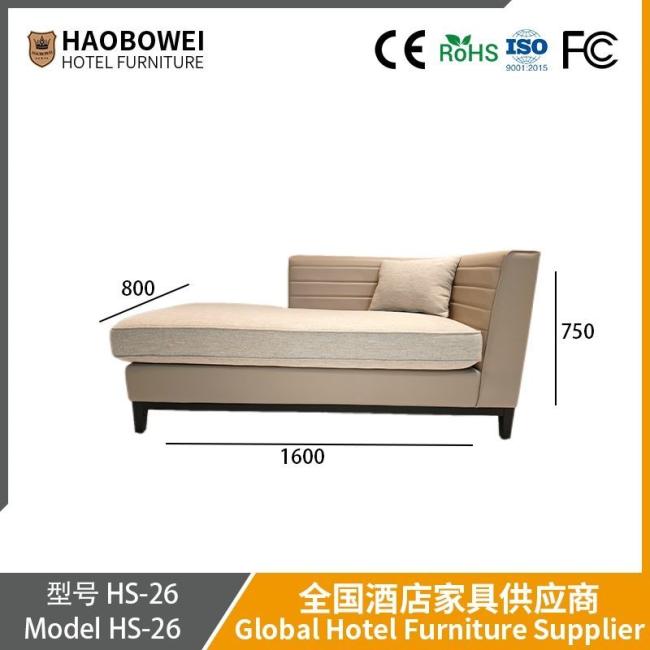 Haobowei Furniture Nordic Minimalist Modern Fabric Sofa for Small Living Room Sofa