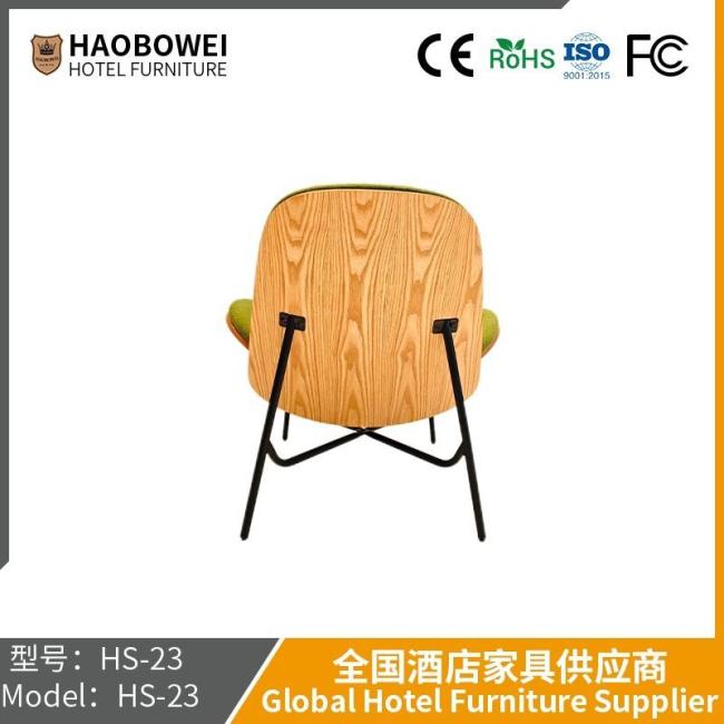 Haobowei Furniture Nordic Balcony Lounge Chair Simple Modern Bedroom Study Chair Single Sofa Chair Lunch Lounge Chair Back Chair