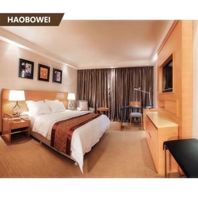 China Milieuvriendelijk lak Hotelkamermeubilair sets King Size Te koop