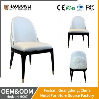 China 560mm*640mm*870mm Moderne lederen stoel voor restaurant van hotelmeubelen in Amerikaanse valuta Te koop