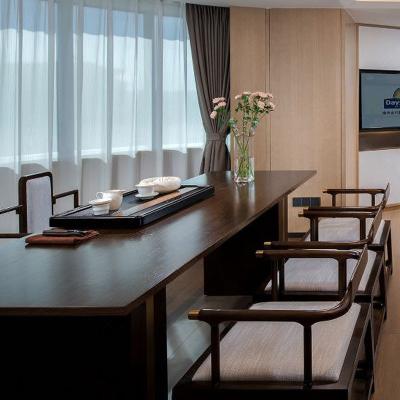 Cina Get the Best Deals on 4 Four Star Resort Hotel Bedroom Furniture Sets Double Bed Room in vendita