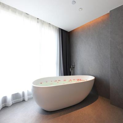 Cina Apartment Furniture Foshan Luxury King Size Bedroom Headboard with Three Star Hotel in vendita