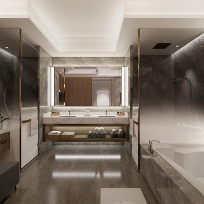 Cina Foshan Luxury Style Double Bedroom Hotel Furniture Train / Sea Transportation Included in vendita