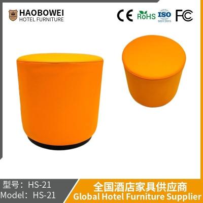 China Light Luxury Small Stools Home Door Shoes for Round Leather Pier Bedroom Dressing Makeup Stools for sale