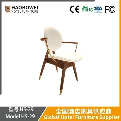 Cina Haobowei Italian Luxury Dining Chair Modern Designer Armchair per casa, hotel, villa, tempo libero e sedie per negoziati in vendita
