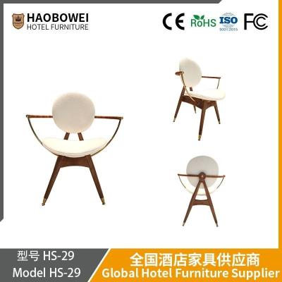 Cina Haobowei Italian Luxury Dining Chair Modern Designer Armchair per casa, hotel, villa, tempo libero e sedie per negoziati in vendita