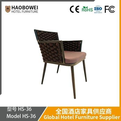 China Outdoor Courtyard Table And Chair Patio Garden Hotel Leisure Outdoor Wicker Chair Dining Table Waterproof And Sunproof Furniture for sale