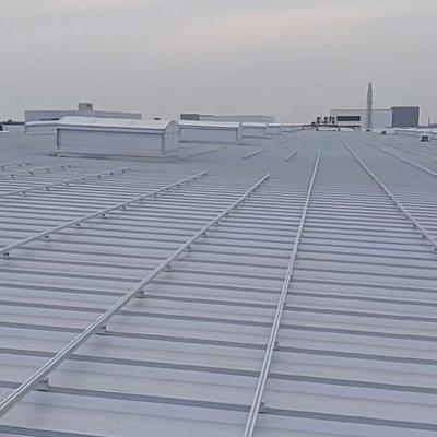 China Landscape RV Solar Panel Rail Brackets Mounting For Commercial Rooftops Custom for sale