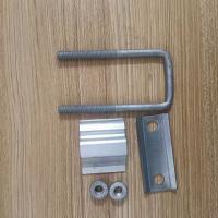 China Weatherproof Solar Panel Installation Brackets Flat Roof Mounting 12cm for sale