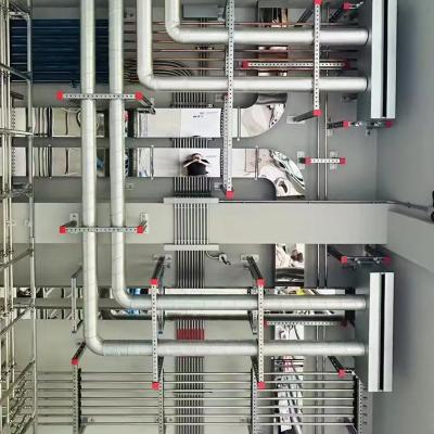 Cina Supporto personalizzazione 	Canale per puntone di controventatura sismica per condotti resistente a tempeste di sabbia e corrosione in vendita