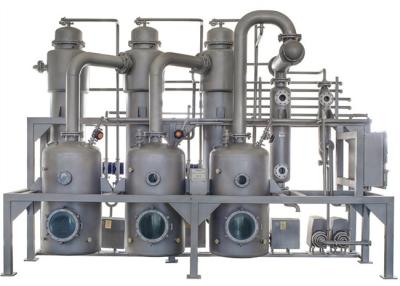 Cina attrezzatura industriale dell'estrazione dell'evaporatore a triplo effetto 83t/H per l'alimento farmaceutico in vendita