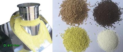 China Organic Fertilizer Rotating Granulator Machine Animal Feed Pellet Extruder 400kg / H Te koop