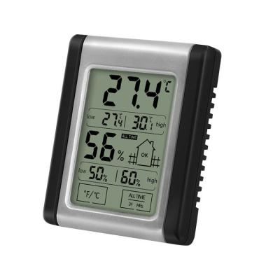 China DTH-124 Digital Hygrometer Temperature Sensor 24H Max/Min Record Display Humidity Meter Indoor Room Thermometer Hygrometer for sale