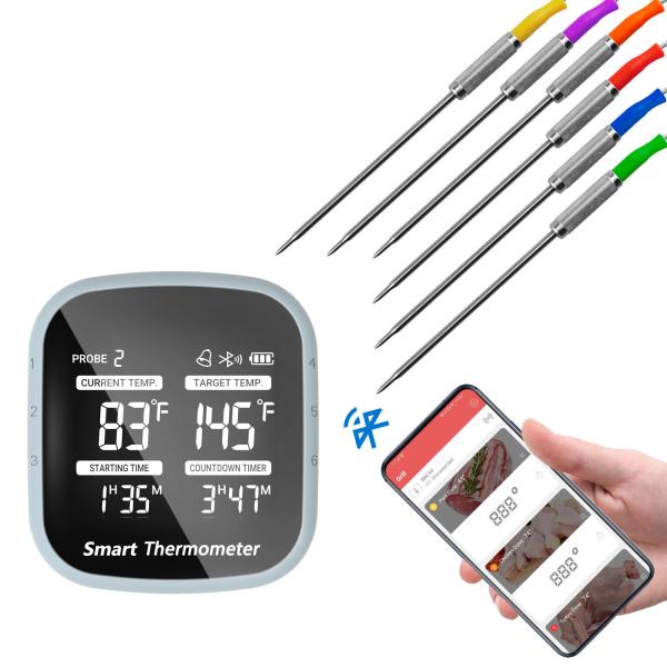 Quality DTH-155 -50 To 300℃ Bluetooth Wireless Smart Digital Meat Thermometer Kitchen for sale