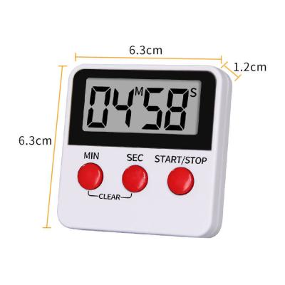 China DTH-68W Digital Count Up And Down Magnetic Timer Clock With Alarm Fast Setting For Cooking Digital Countdown Kitchen Timer for sale