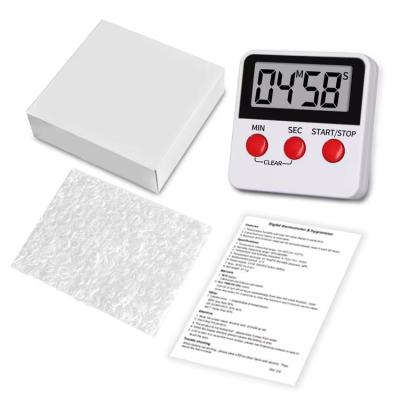 China DTH-68W Digital Count Up And Down Magnetic Timer Clock With Alarm Fast Setting For Cooking Digital Countdown Kitchen Timer for sale