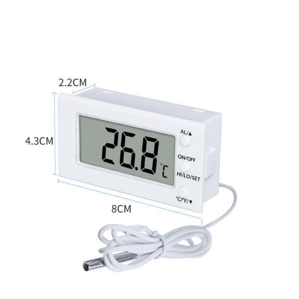 Quality DTH-168 Mini Digital Refrigerator Thermometer Digital Alarm Thermometer For for sale