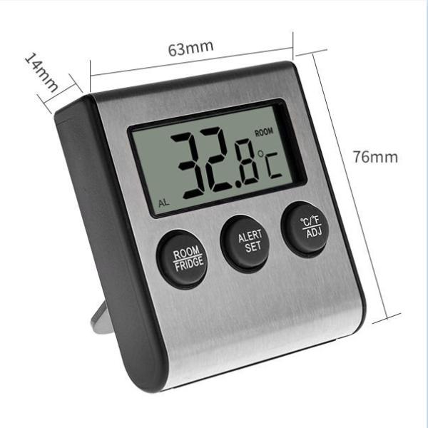 Quality DTH-63 Digital LCD Fridge Freezer Thermometer Cold Room Temperature Gauge for sale