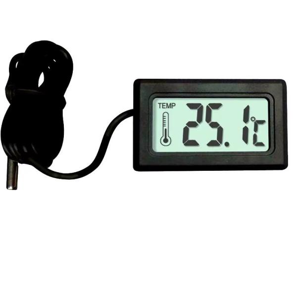 Quality TL8009A Indoor Outdoor Mini Digital Temperature Gauge With Meter Sensor Wire for sale