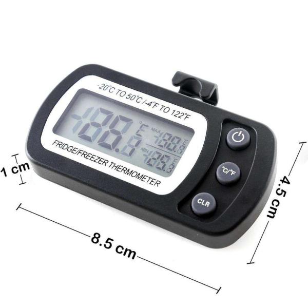 Quality DTH-94 LCD Display -20℃～50℃ Digital Wall Refrigerator Thermometer Hygrometer for sale