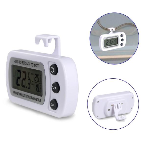 Quality DTH-94 LCD Display -20℃～50℃ Digital Wall Refrigerator Thermometer Hygrometer for sale