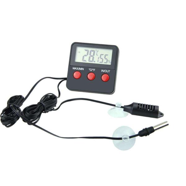 Quality DTH-74 Digital Thermometer Hygrometer With Dual Sensors, Humidity Temperature for sale