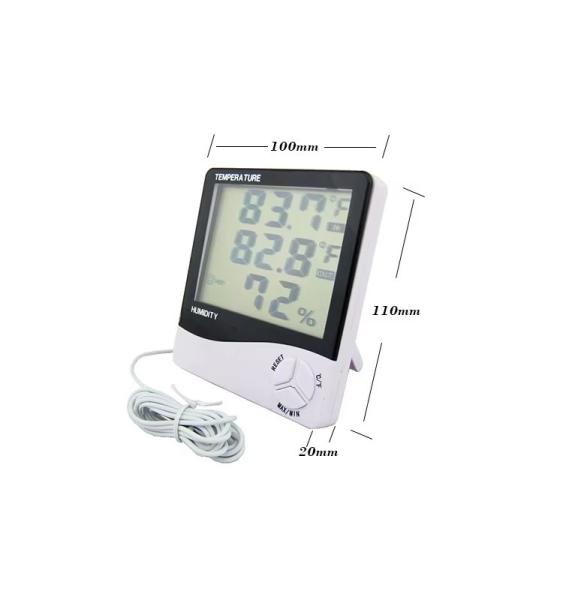 Quality DTH-12 Household Digital Thermometer Hygrometer with Max Min Record Function for sale