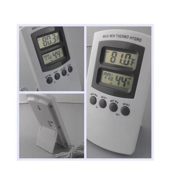 Quality DTH-16 Household Digital Thermometer Digital Min-Max Hygrometer Indoor for sale