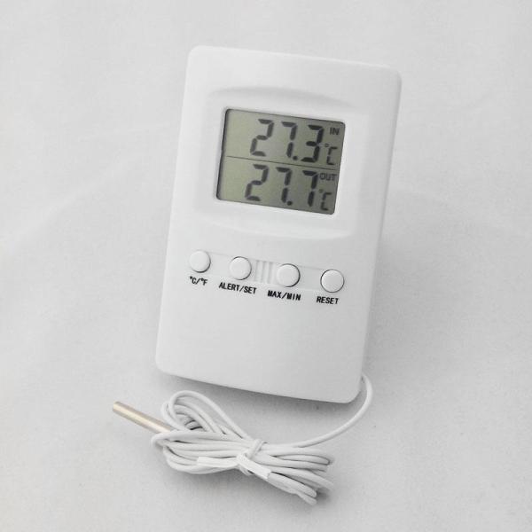 Quality DTH-09 Digital LCD Display Thermometer Instant Read Indoor Room Greenhouse for sale