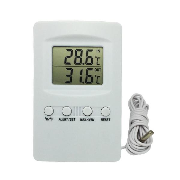 Quality DTH-09 Digital LCD Display Thermometer Instant Read Indoor Room Greenhouse for sale