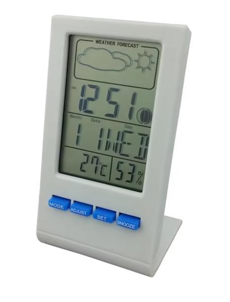 Quality DTH-22 Digital Large LCD Indoor Room Thermometer Hygrometer Weather Station and for sale