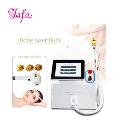 China Hot Sale permanent laser hair removal 755nm 808nm 1064nm 3 Wavelength diode laser hair remove equipment for sale