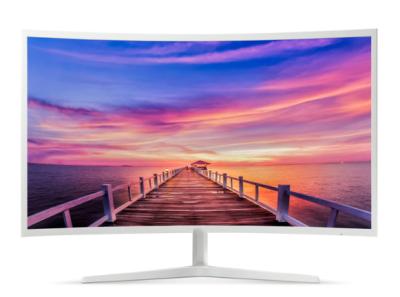 China 32inch frameless curved monitor, computer monitor with HDMI, VGA interface for sale