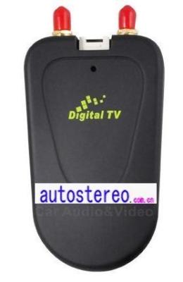 China Car Digital TV Tuner Receiver Auto Spare Parts MPEG-4 DVB-T with TV Aerial for S100 S150 Stereo for sale