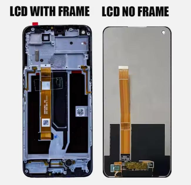 Close-up view of Redmi Note 9 Pro 4G touchscreen assembly