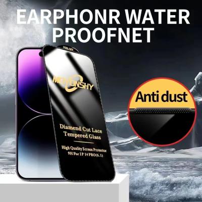 China 2.5D Radian Privacy Phone Screen Protector 0.33mm Smartphone Screen Protector for sale